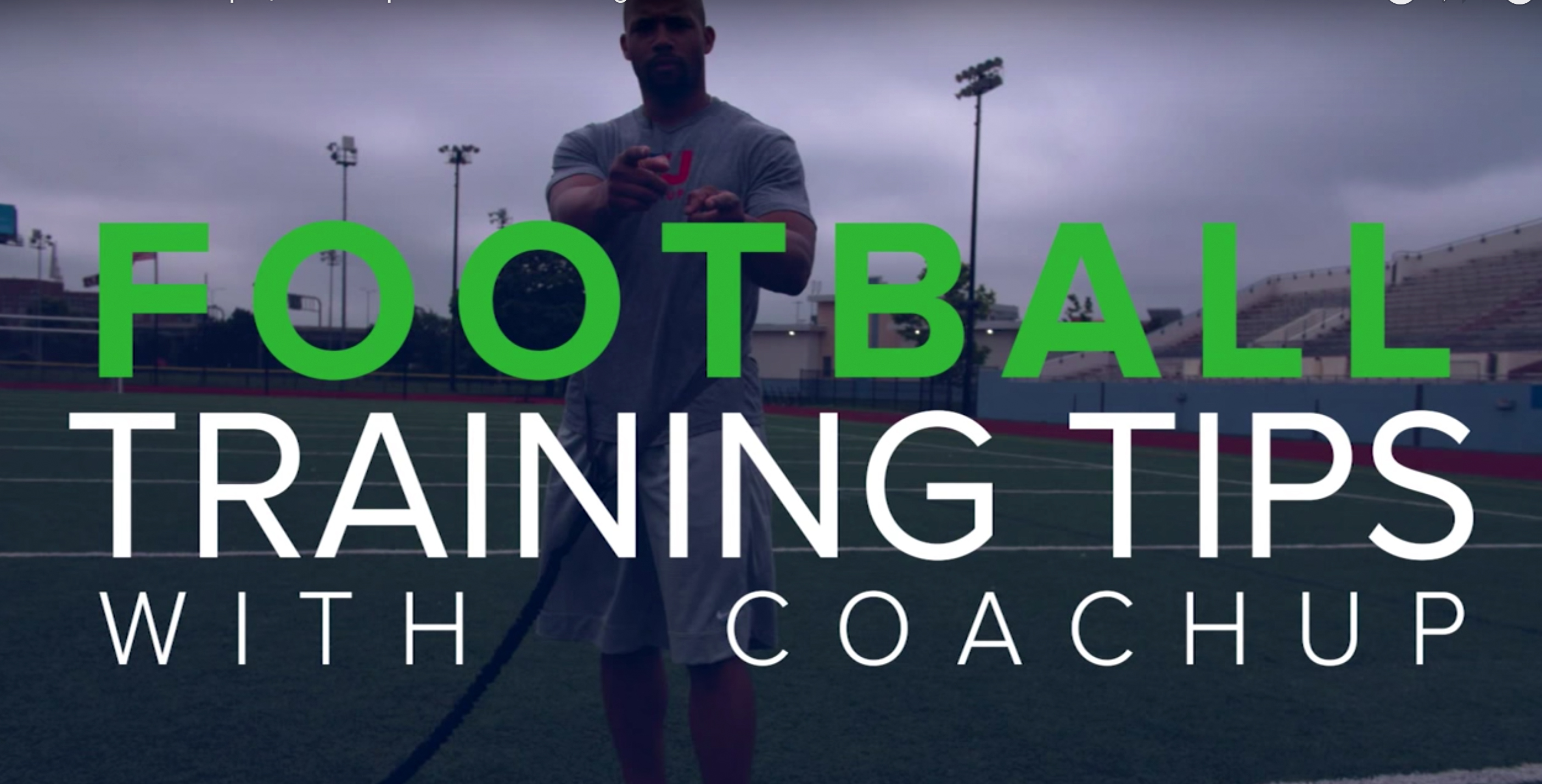 Football Training Tips: Resisted Side Steps